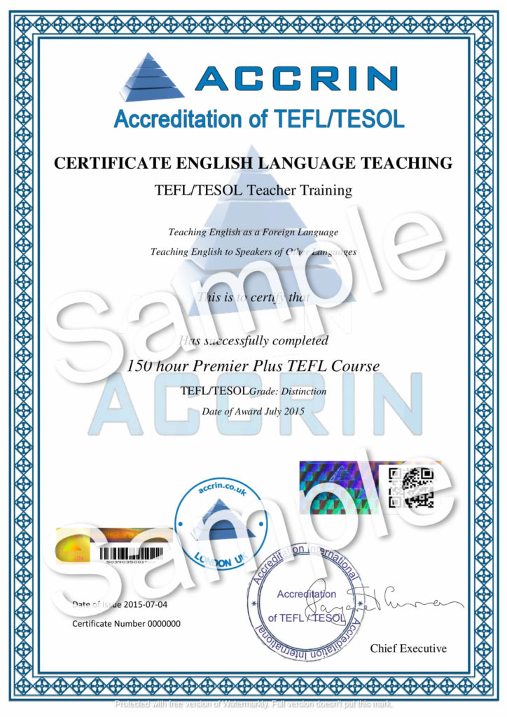 Accredited Training Certificate - Accrin.co.uk